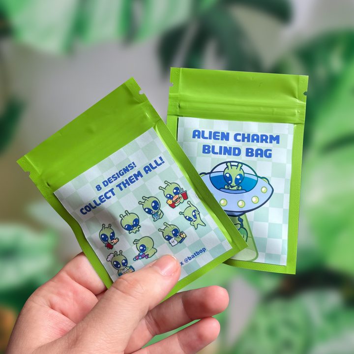 Alien Buddies | Epoxy Acrylic Charms | Blind Bag – Arcade Bandits